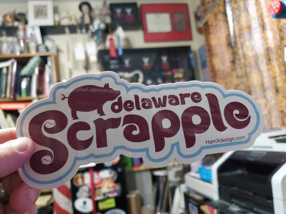 Delaware 302 Sticker – Ham's Designs