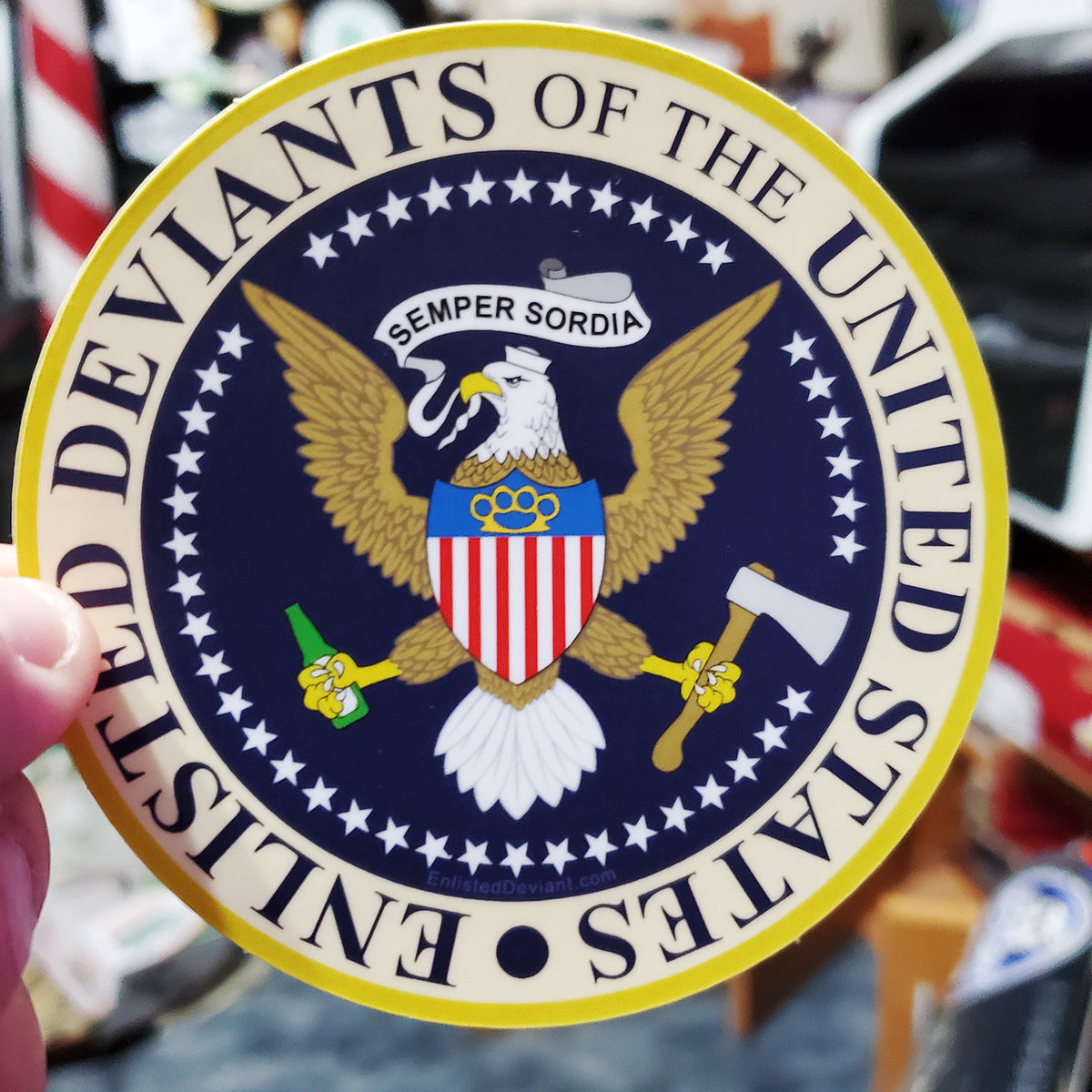 Enlisted Deviant President Seal – Ham's Designs