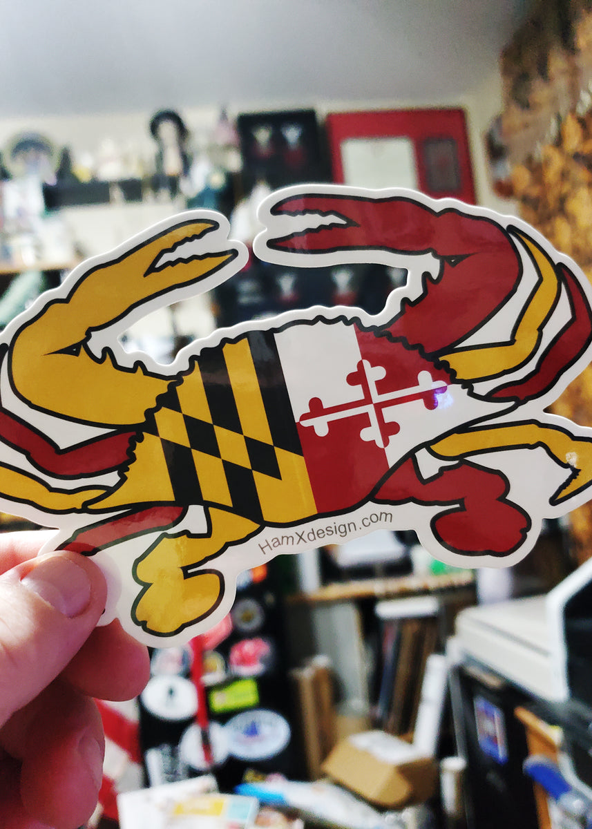 Maryland Flag Crab – Ham's Designs