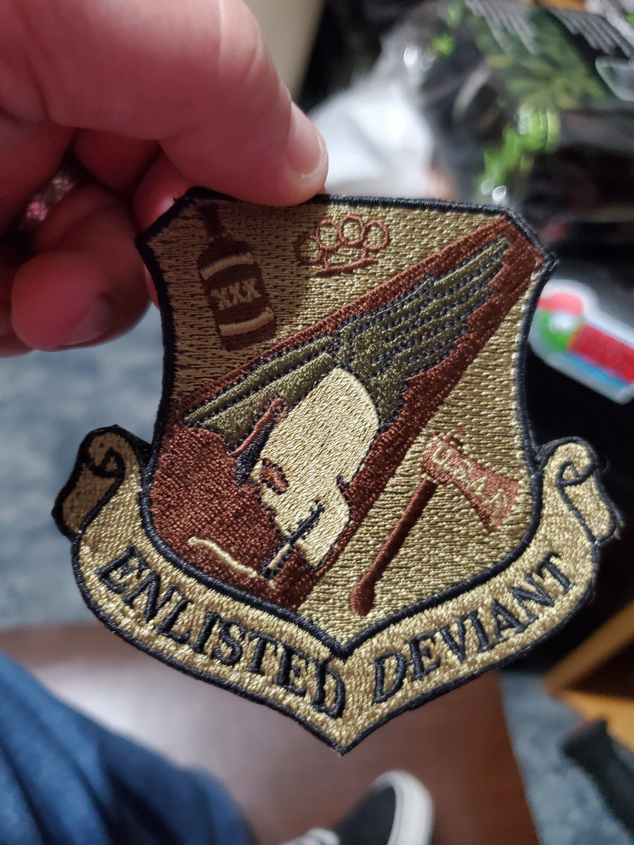 U.S. Air Force Enlisted Deviant OCP Velcro Patch – Ham's Designs