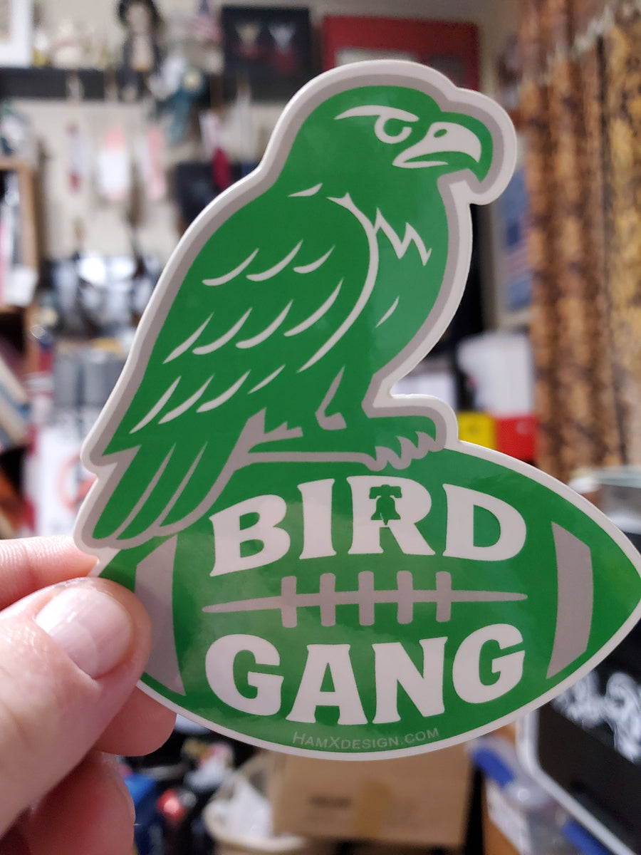 Philly Football Bird Gang Sticker – Ham's Designs